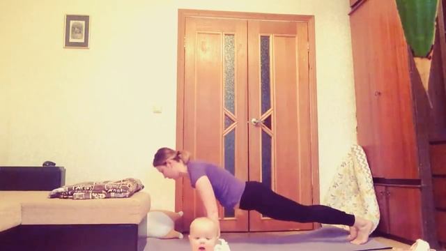 Спорт с малышом тренировка №5