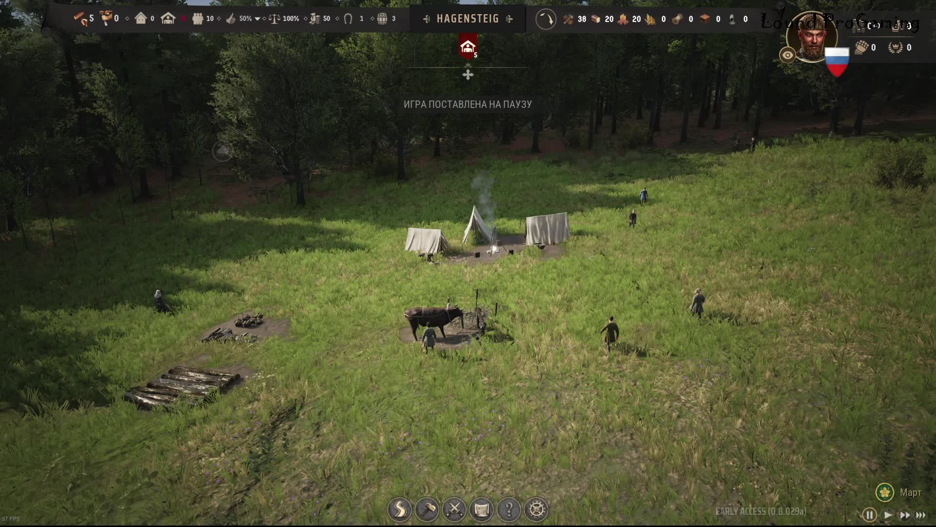 Первые шаги Manor Lords #2