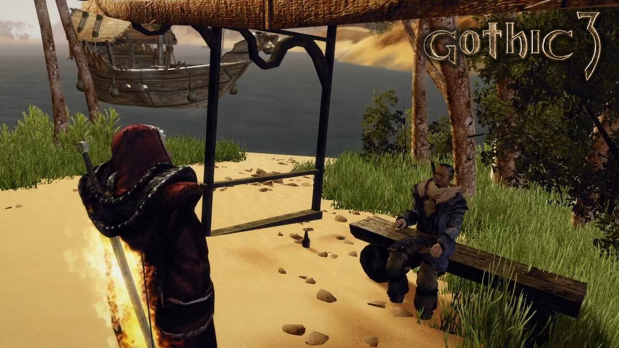 Вливаюсь в Пиратскую Шайку #22 Gothic 3 Union v.1.4.6