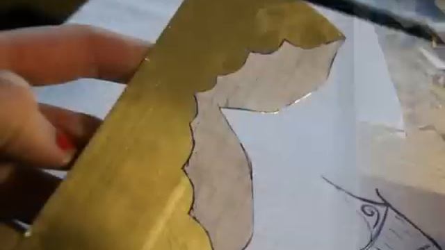 Стадии создания ожерелья Крылья хищника  от Magdalena Marszalik