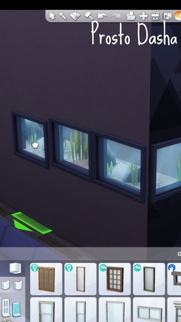 Лайфхак💡 для строительства в Симс 4 #sims4nocc #sims4 #prostodasha#shorts#ideasims4#asmr