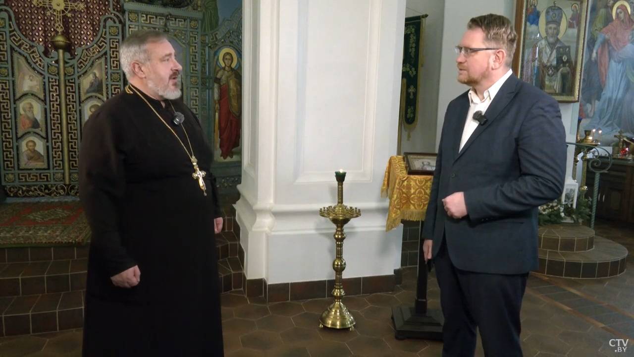 Интервью с протоиереем Александром Микицким – настоятелем храма в деревне Станьково.