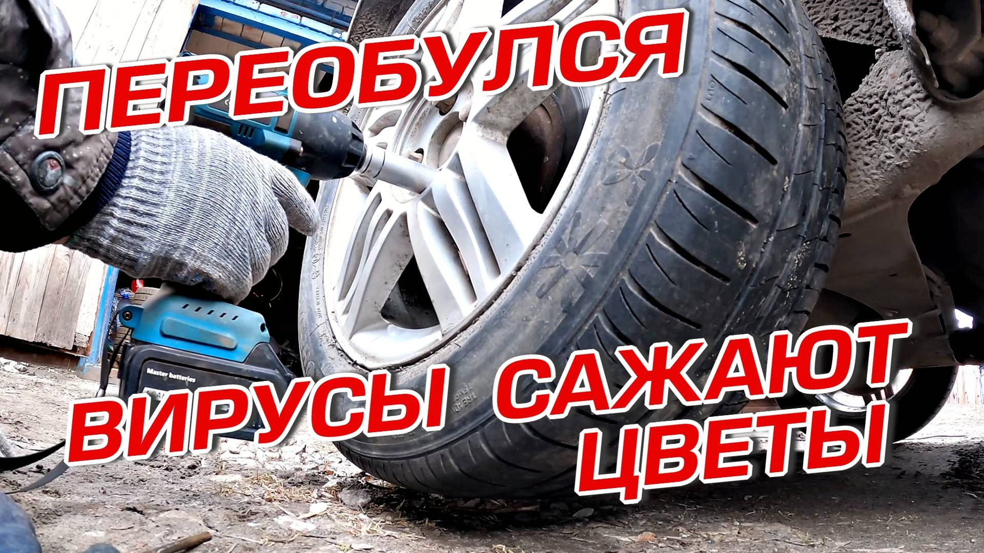 ПЕРЕОБУЛСЯ  ВИРУСЫ САЖАЮТ ЦВЕТЫ