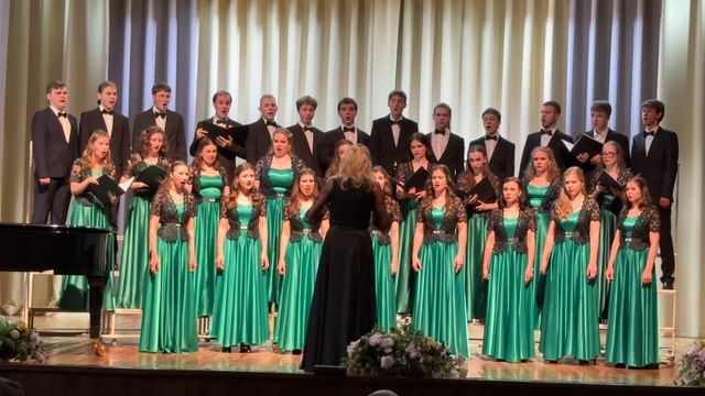 Академический смешанный хор ЮУрГИИ им. П.И.Чайковского  
Евгений Устинсков Stabat Mater dolorosa