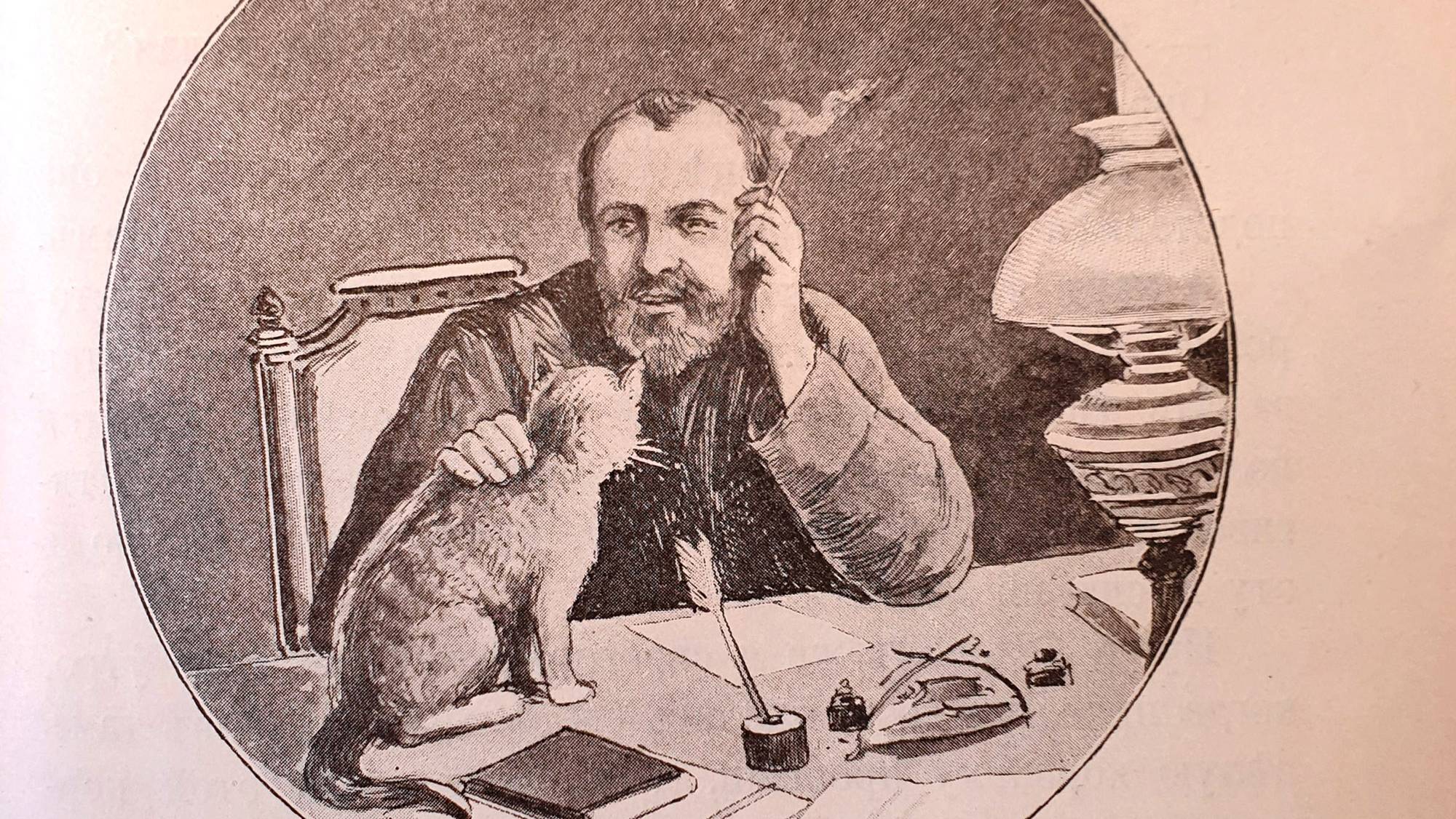 «Киця». Рассказ о кошечке. Н.И. Позняков.