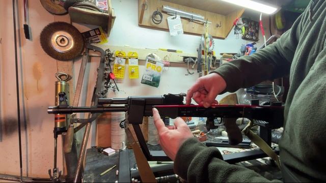 Сайга 308-1 промеряю ствол калибрами !!