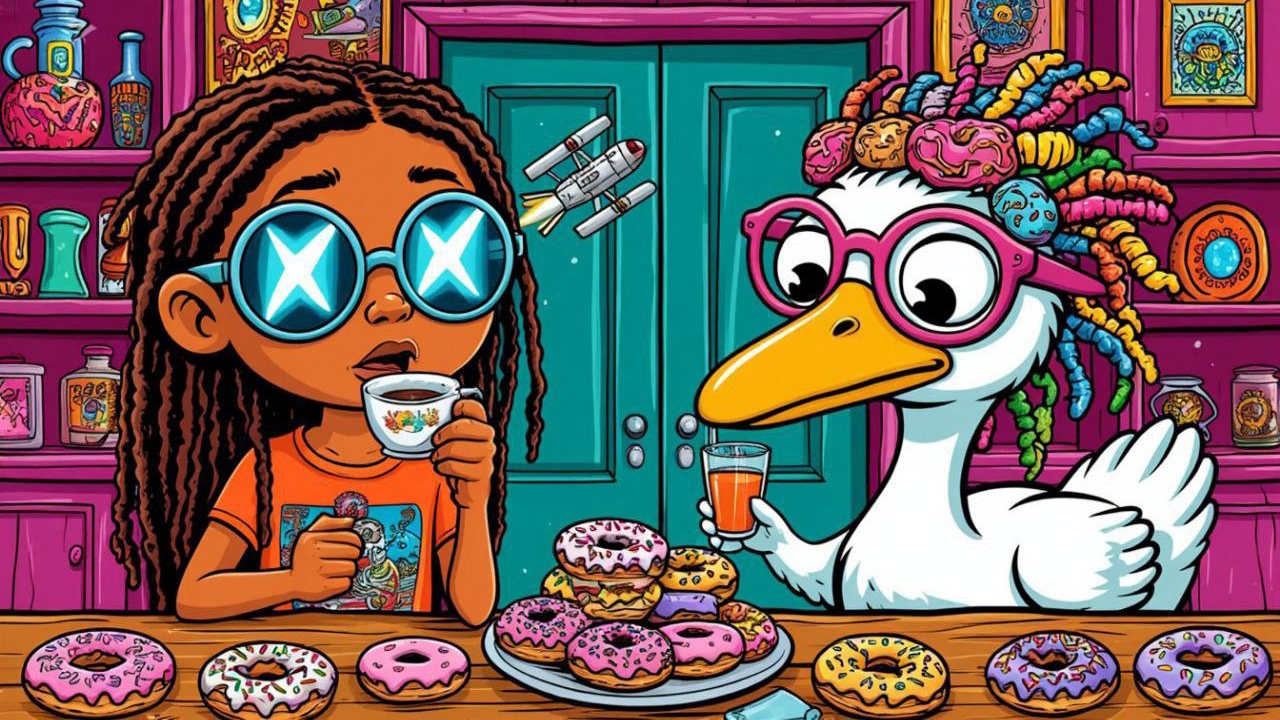 Мы любим пончики.🌞 Детям. 🌞 Песенка.