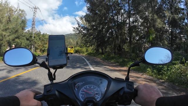 Дананг, Вьетнам, Поездка на мотобайке 17 февраля 2025 - полуостров Son Tra. 7