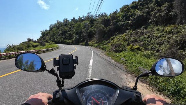 Дананг, Вьетнам, Поездка на мотобайке 17 февраля 2025 - полуостров Son Tra. 1