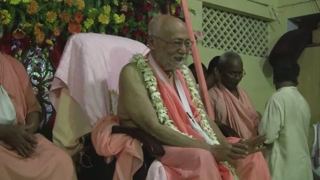 Шри Вйаса Пуджа часть 2 Его Божественная Милость Ш́рӣла Бхакти Валлабха Тӣртха Госва̄мӣ Маха̄ра̄джа