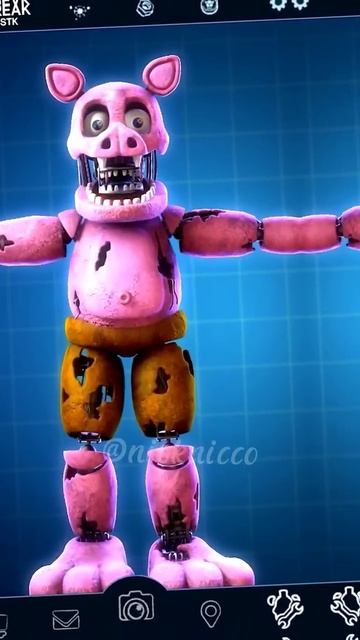 fnaf 6 пикпач шортс