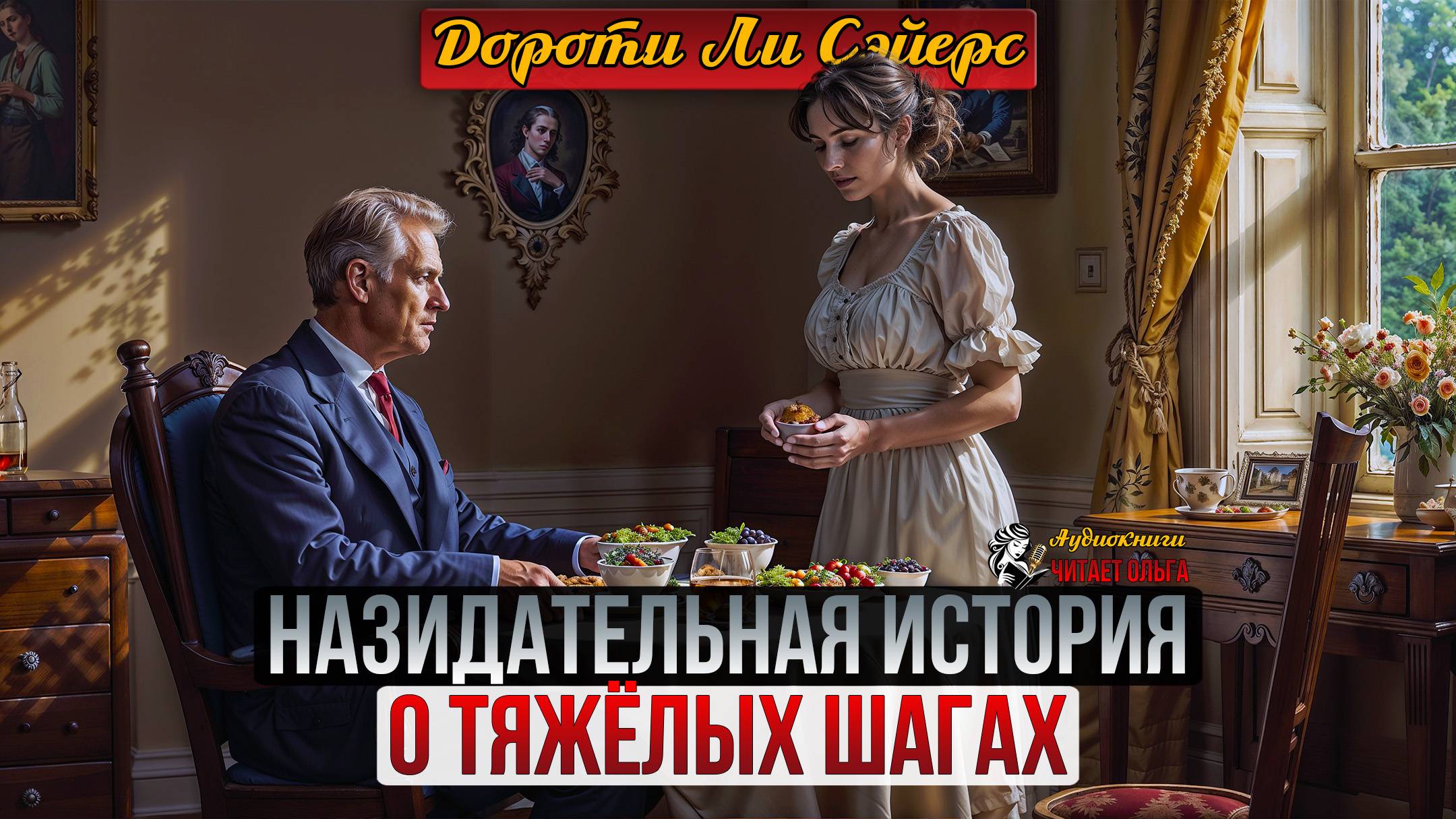 Аудиокнига НАЗИДАТЕЛЬНАЯ ИСТОРИЯ О ТЯЖЁЛЫХ ШАГАХ Дороти Ли Сэйерс. Детектив. Цикл Лорд Питер Уимзи