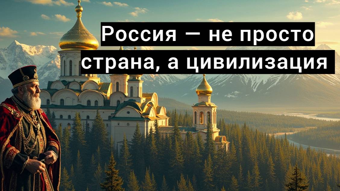 Россия — не просто страна, а цивилизация