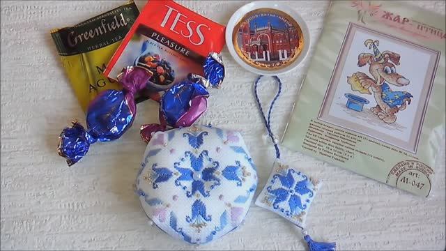 Посылка от Лены (Кошатницы) в рамках СП
