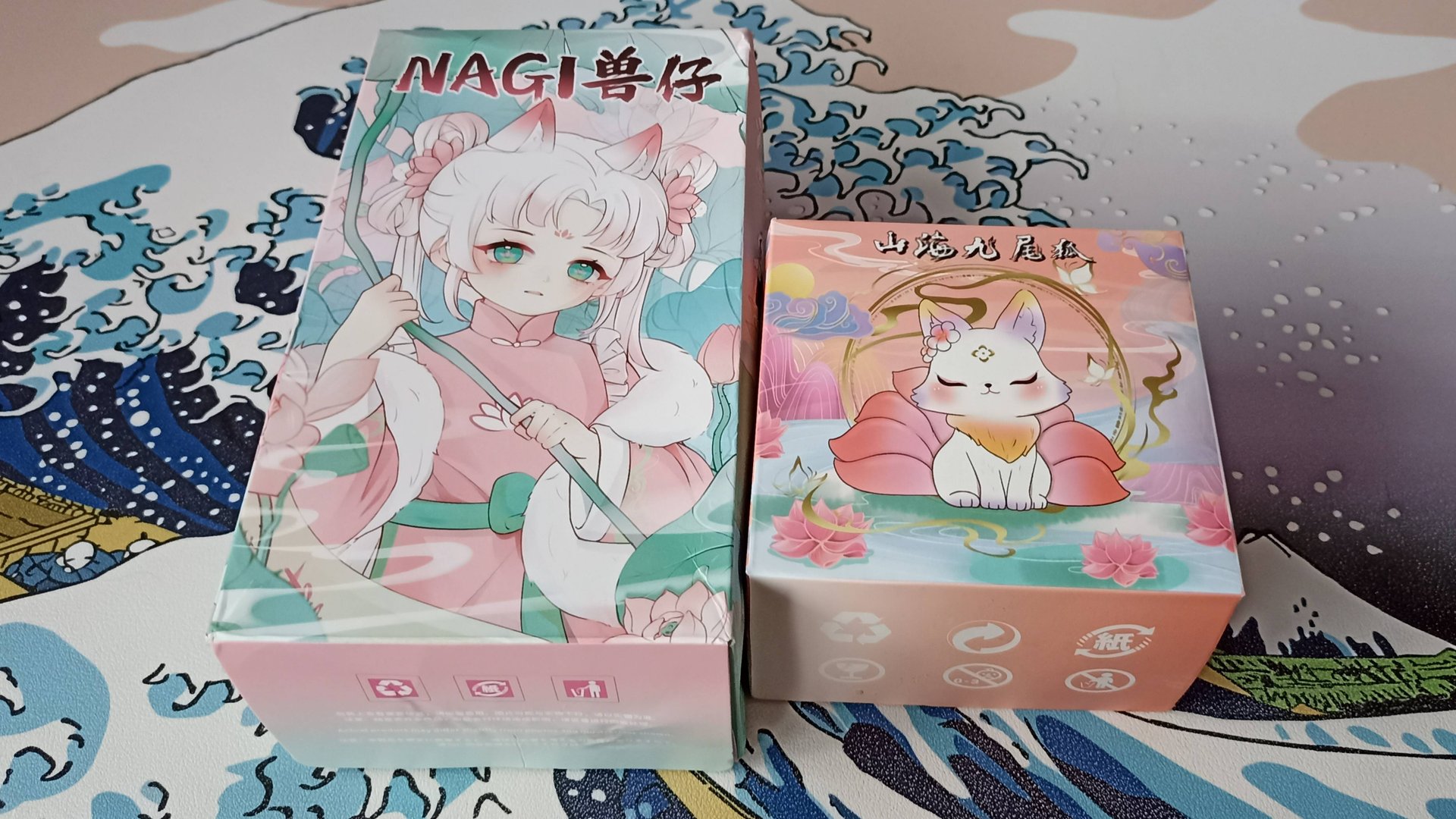 Коллекционная Куколка Nagi 4е поколение и лисичка удачи