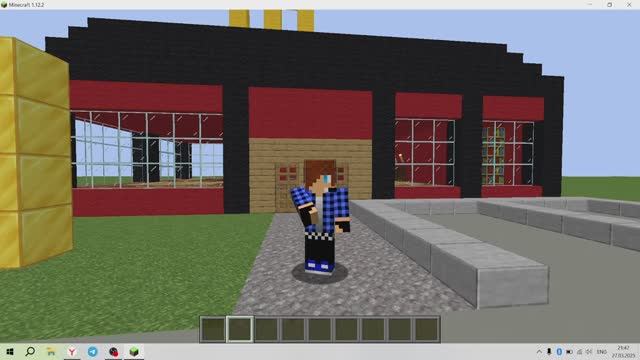 ГОРОД В MINECRAFT 3 СЕРИЯ МАКДОНАЛДС