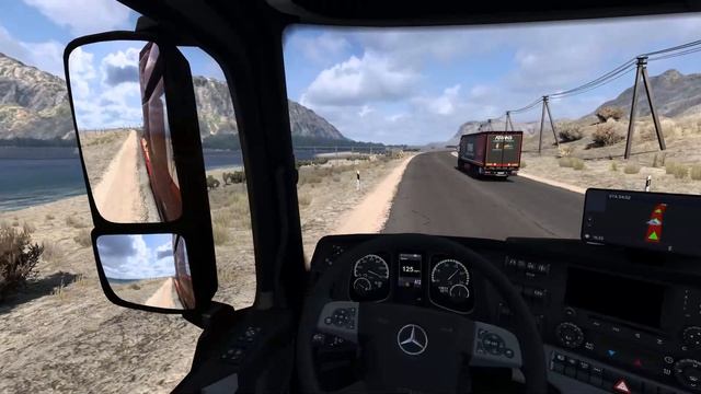 Euro Truck Simulator 2 ... Мандарин-Benz по дорогам Азии ... # 4