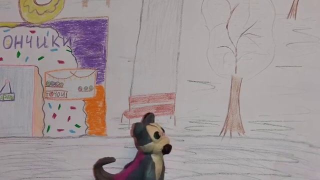 Новогодняя мультяшка от Полины Квач