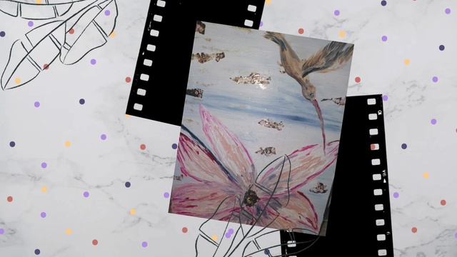 Юная художница Захарова Ксения