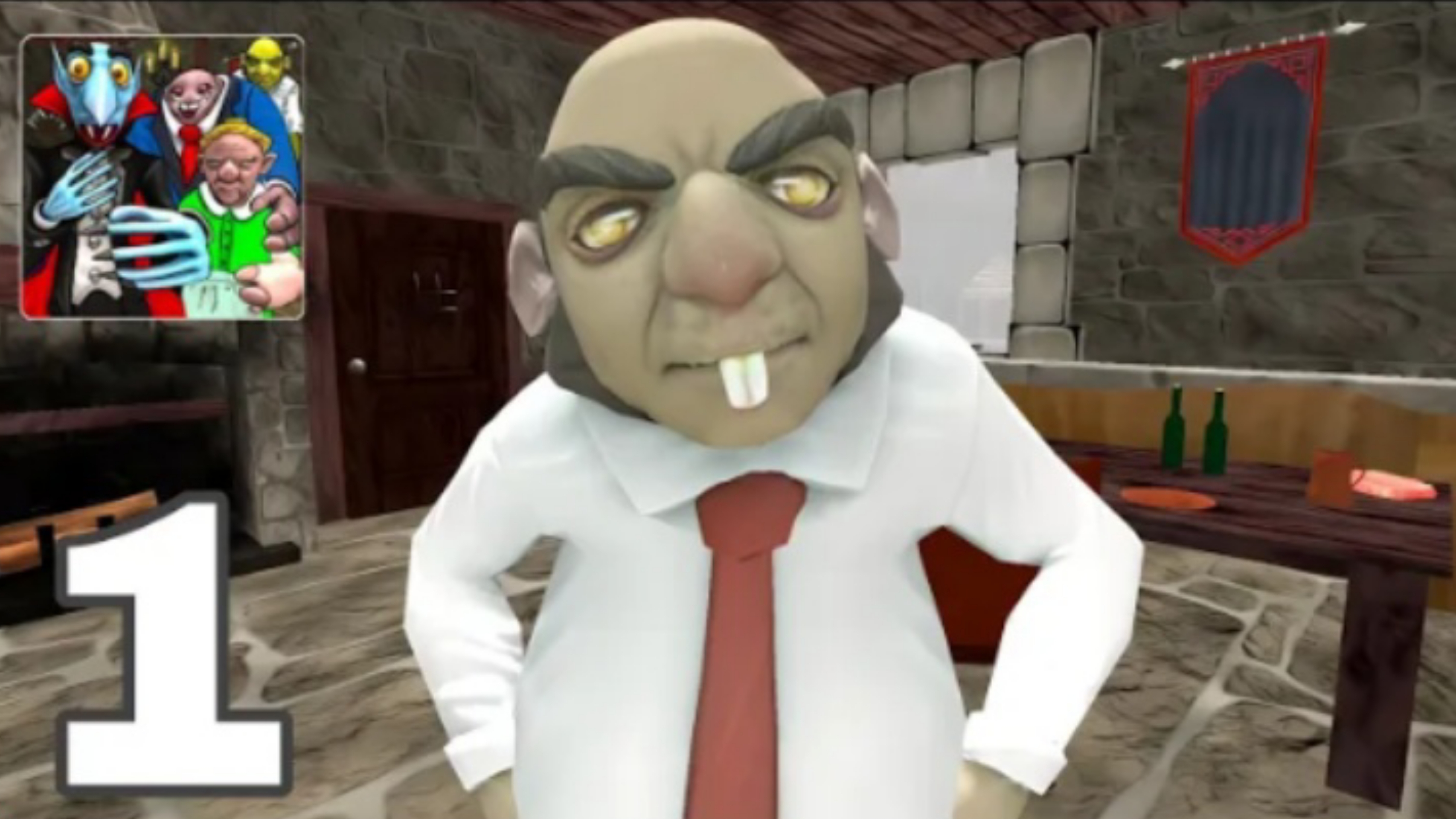 Vampire Neighbor Castle Gameplay Level 1