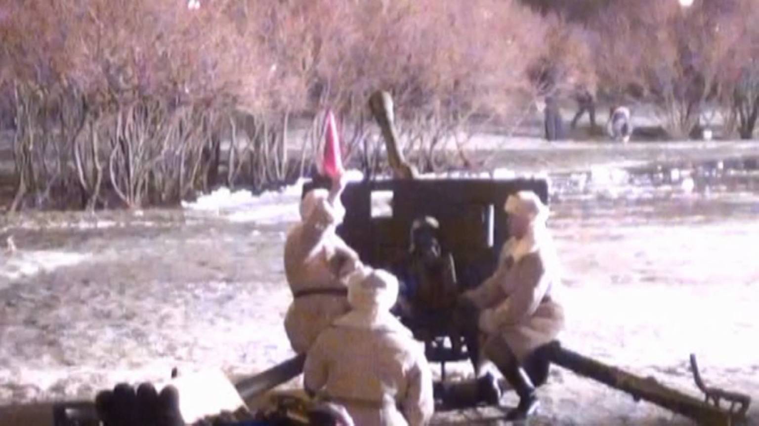 Реконструкция салюта в Ленинграде (2017)