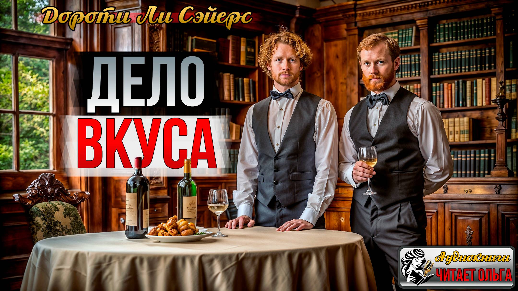 Дороти Ли Сэйерс. ИСТОРИЯ ОДНОЙ ДЕГУСТАЦИИ ИЛИ ДЕЛО ВКУСА. Аудиокнига. Детектив. Читает Ольга