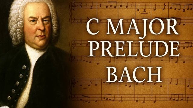 БАХ (Прелюдия до мажор) | Музыка для души и вдохновения | C Major Prelude - Bach