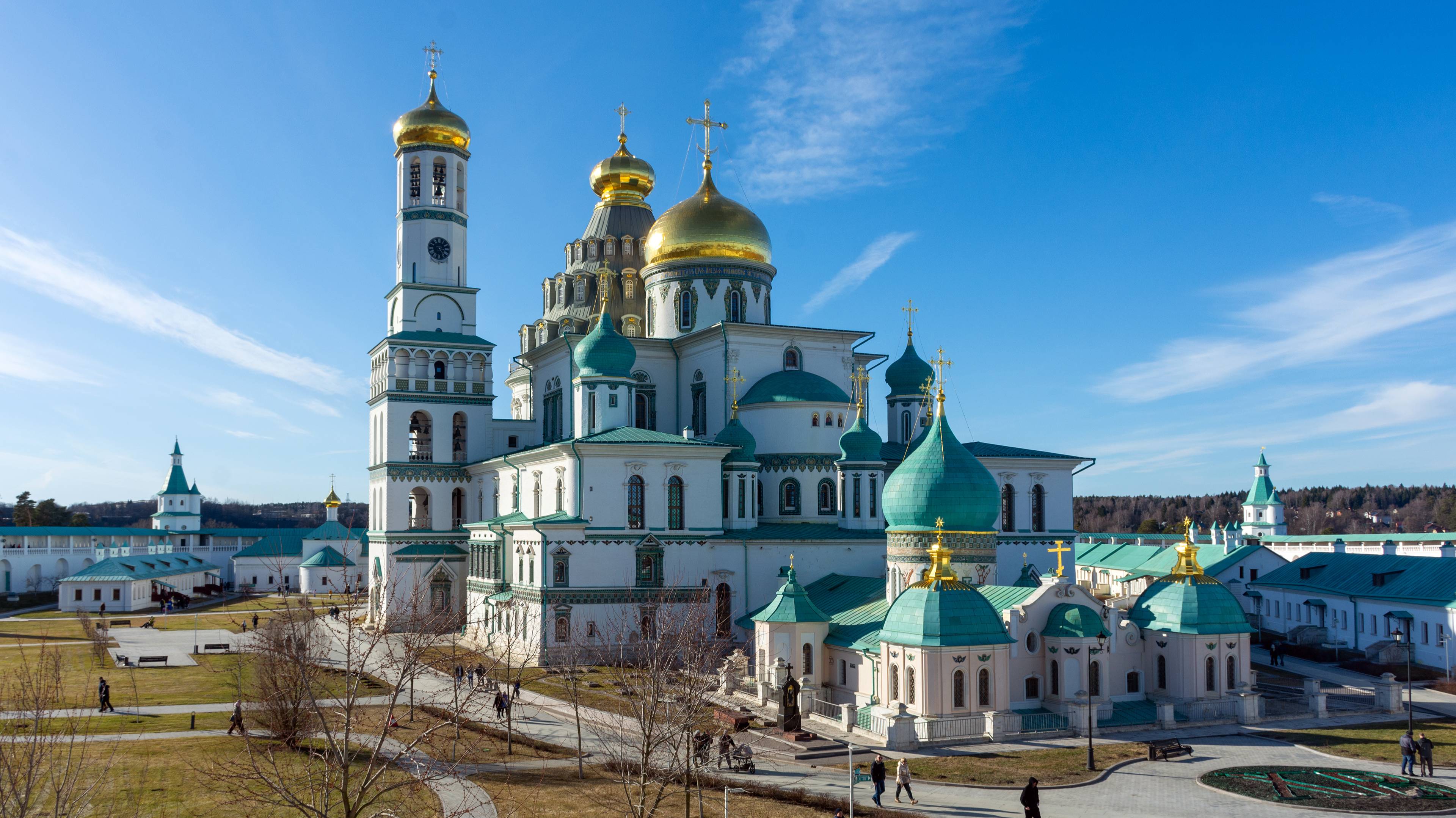 Прогулка по Новоиерусалимскому монастырю в Истре