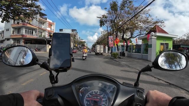 Дананг, Вьетнам, Поездка на мотобайке 4, Danang, Vietnam, 17 февраля, Đà Nẵng