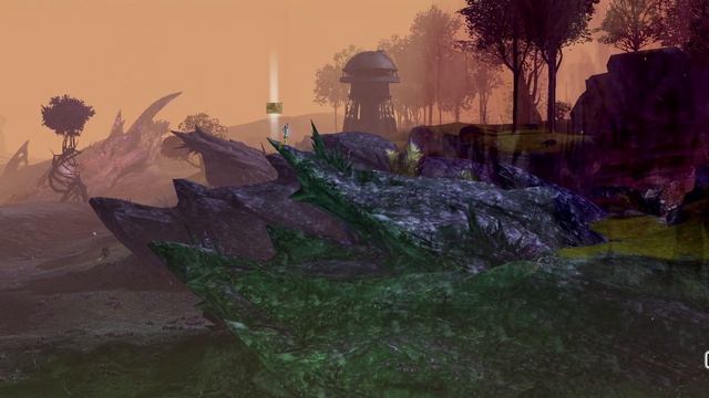 Vista - Iron Marches - Lake Desolann (Guild Wars 2)