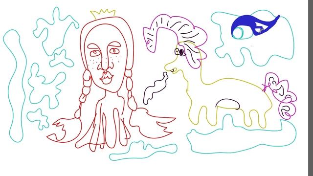 Рисуем Мадмуазельку часть 66