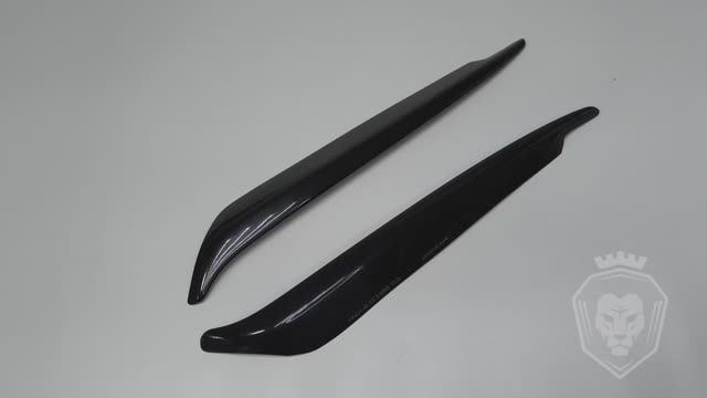 Реснички на фары BMW e53 Дорестайлинг (FEG)