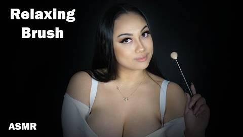 Anyastja ASMR Relaxing Ear Brushing for Bed Time Fast Sleep