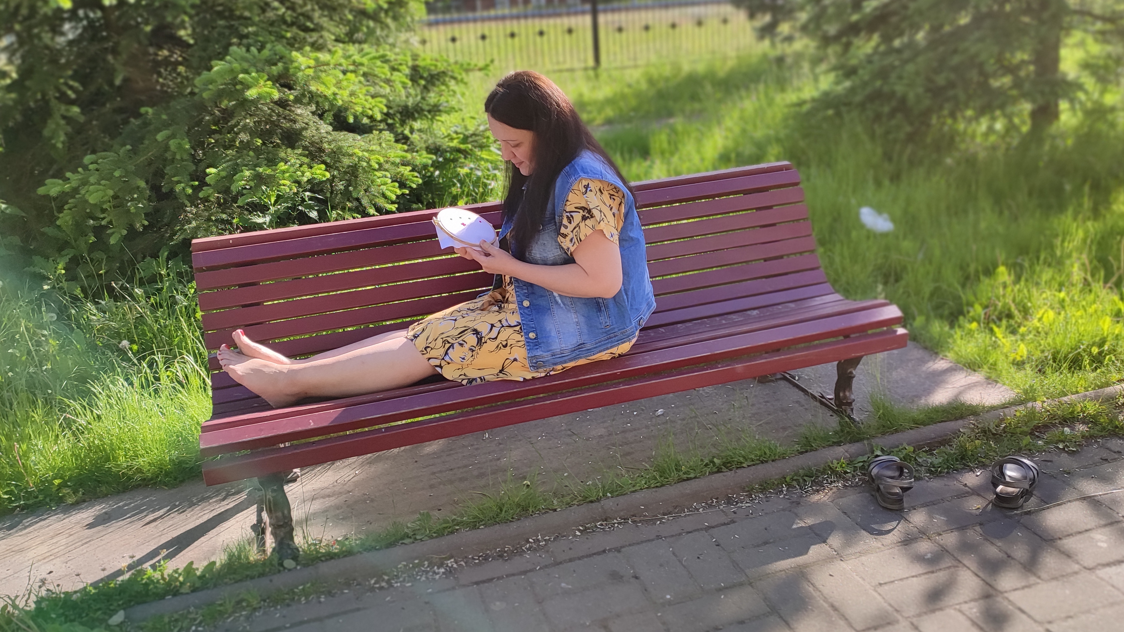 Вышивка крестом. 16 процессов, которые перешли в 2025 год.