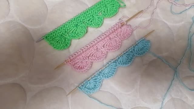 Наборный декоративный край изделия