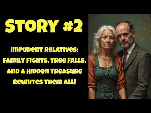 Story #2: Impudent Relatives: Family Fights, Tree Falls, and a Hidden Treasure Reunites Them All!