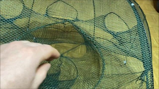 обзор раколовки зонтик с 6 входами