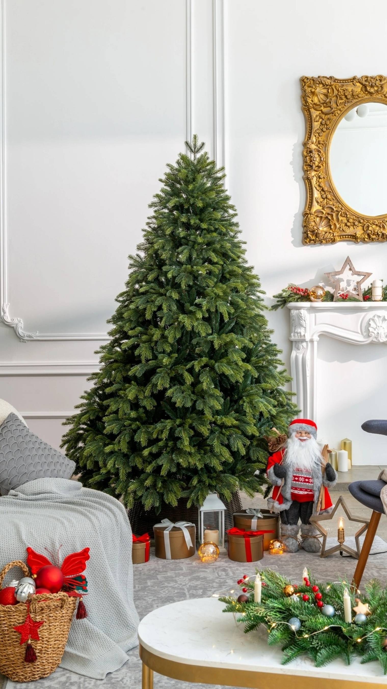 Искусственная елка Богемская 120-150-180-210-240-270-300 см., Литая хвоя+ПВХ, ЕлкиТорг