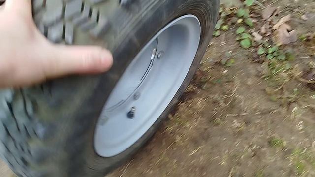 Старые колёса могут пригодиться!