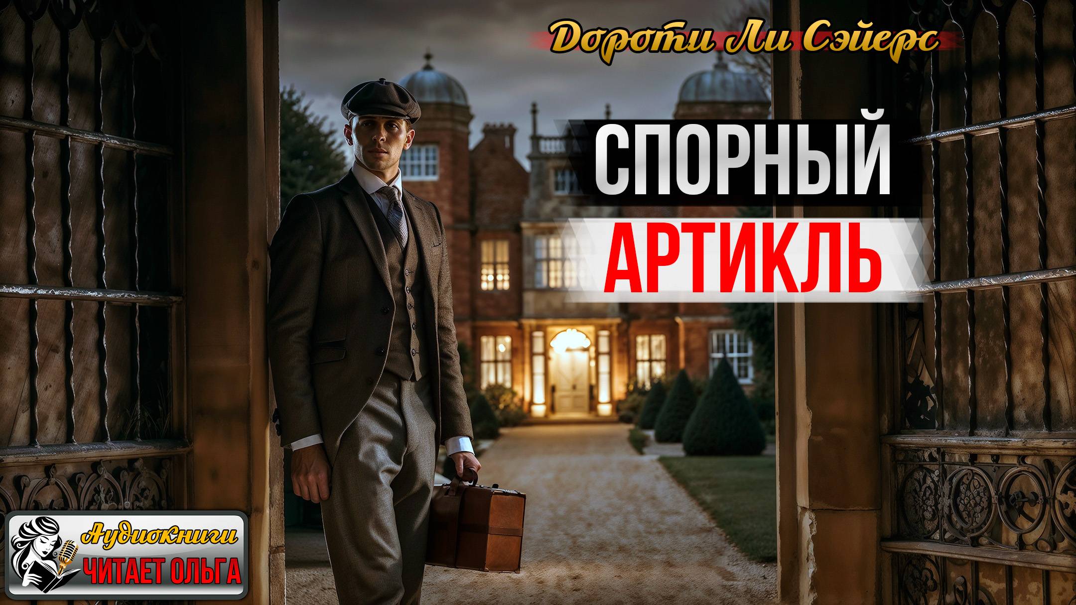 Аудиокнига ЗАБАВНЫЙ СЛУЧАЙ СО СПОРНЫМ АРТИКЛЕМ Дороти Ли Сэйерс. Детектив. Цикл Лорд Питер Уимзи