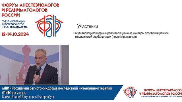 Синдром последствий ИТ (ПИТ) Белкин А.А.   ФАРР 2024