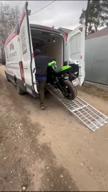 Трап для мотоцикла