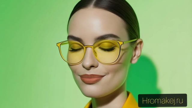 Футаж с желтой оправой еще никогда не выглядел так ярко