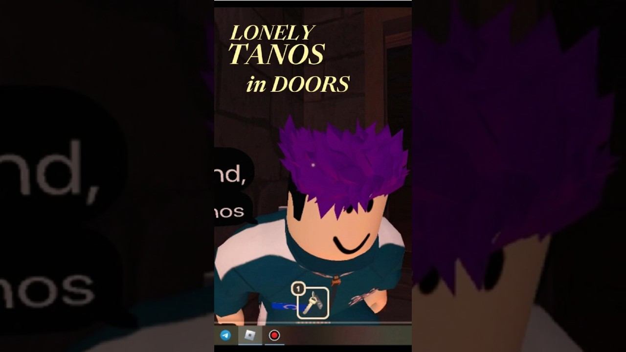 Танос играет в ДОРС #roblox #роблокс #мем #игра #shorts