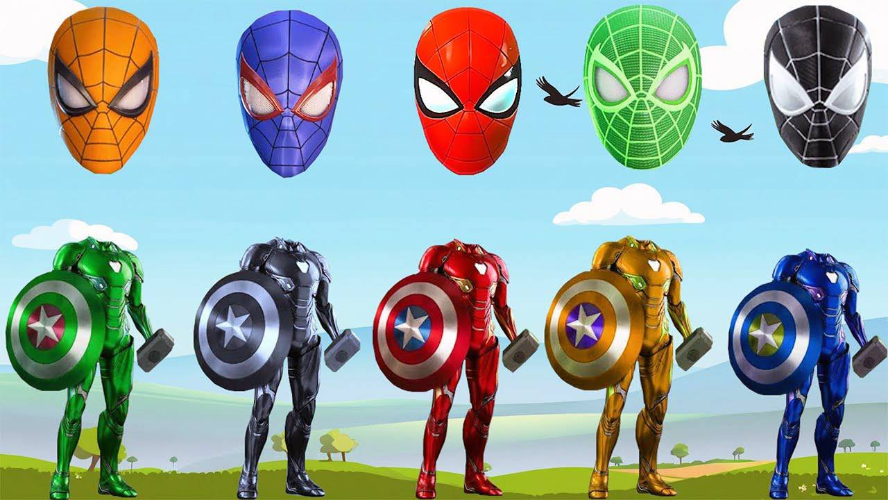 Детские Мультики про супер героев. Мультики для малышей. Детские залипалки смотреть онлайн бесплатно