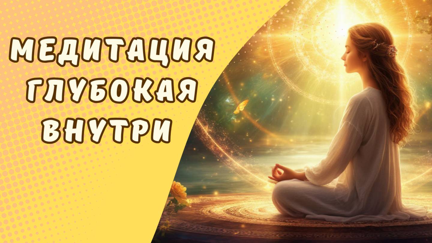 🎧🌌 Песня - Медитация глубокая внутри 🎶