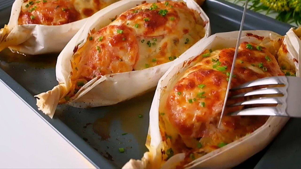 Куриные кармашки / Куриная грудка с начинкой