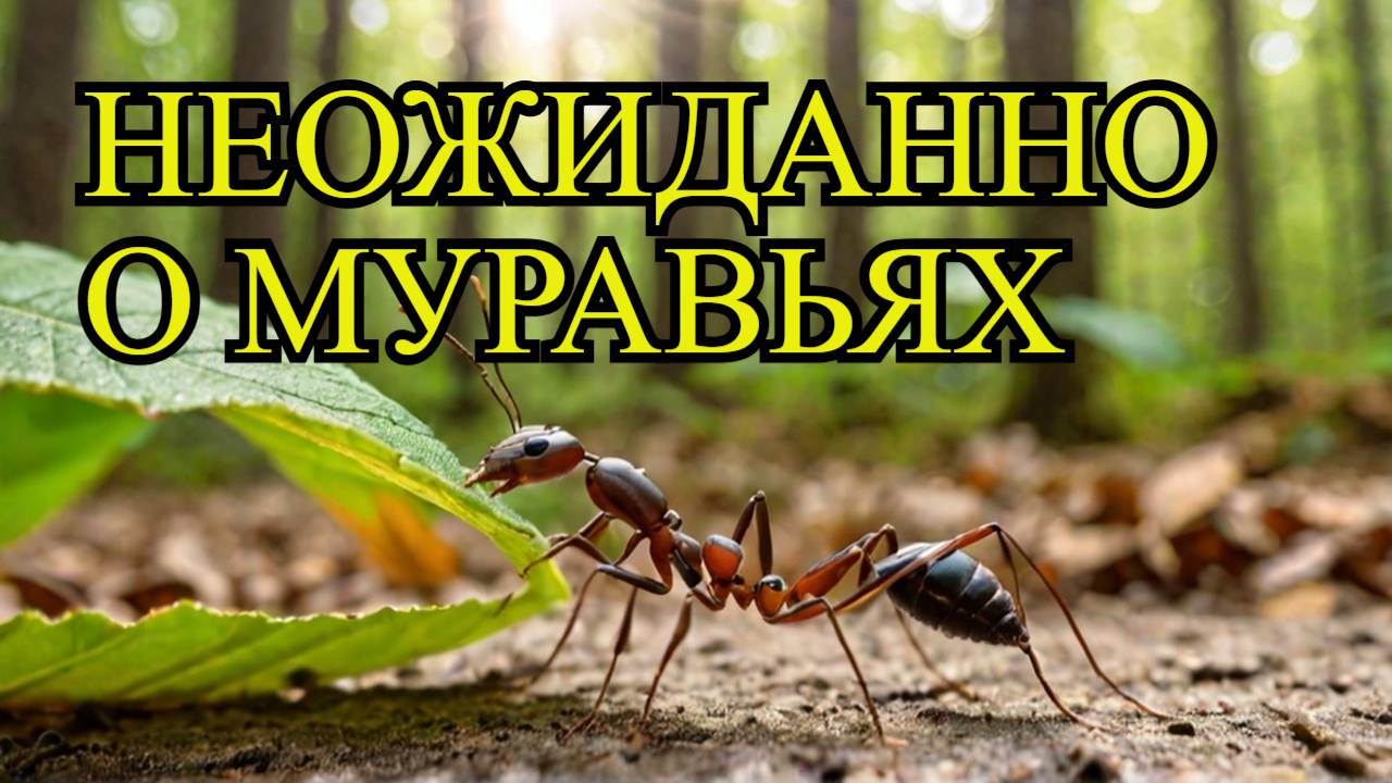 Муравьи: 10 фактов, которые вас удивят!
