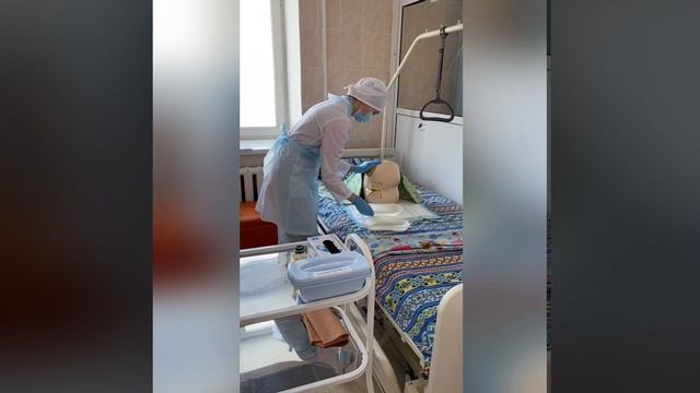 Постановка газоотводной трубки