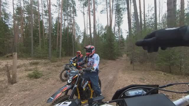 Первый весенний прохват с товарищами